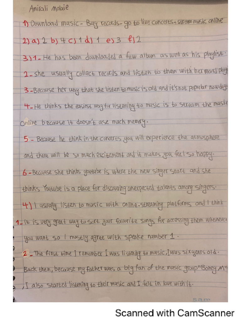 Listening Project Unit 1 Pdf
