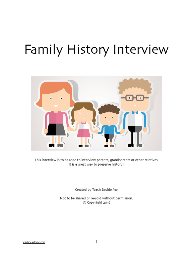 Family Interview | PDF