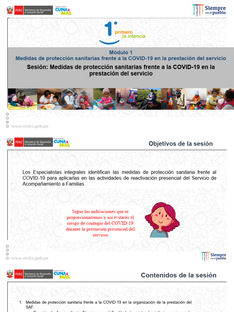 05 - CFDC - FI-EI - SAF - M1 - "Medidas de Protección Sanitarias Frente A La COVID-19-SAF" | PDF ...