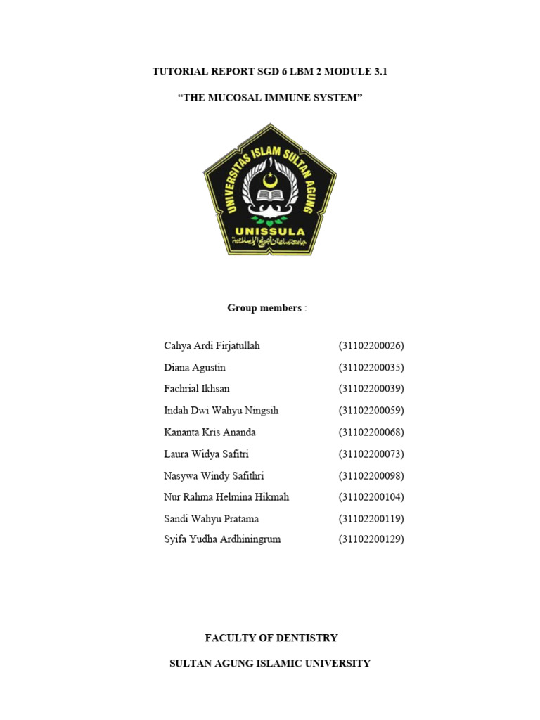 Laporan SGD | PDF | Immune System | Adaptive Immune System