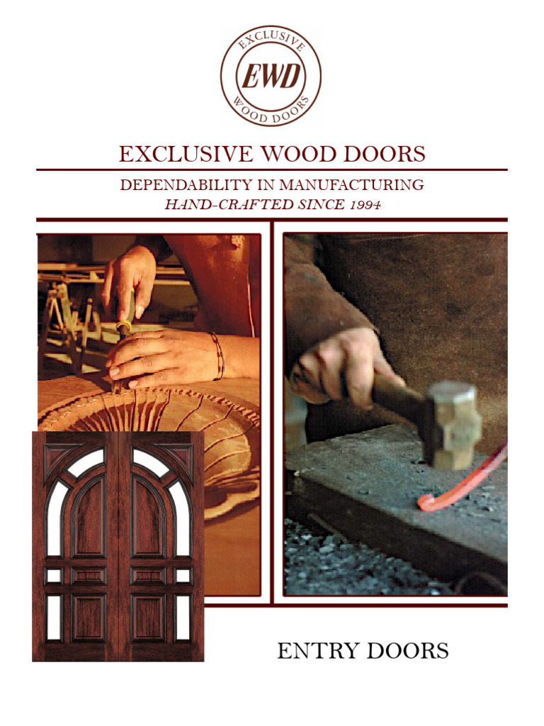 Exclusive Wood Doors | PDF | Door | Glasses