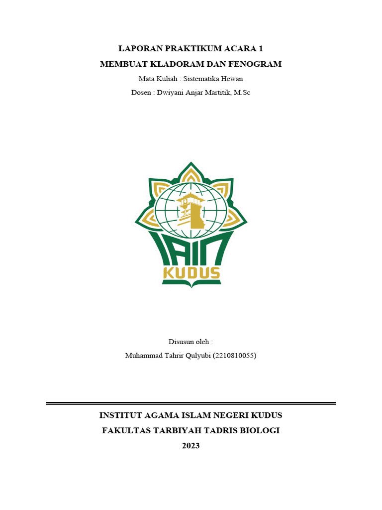 Laporan Praktikum Acara 1 | PDF