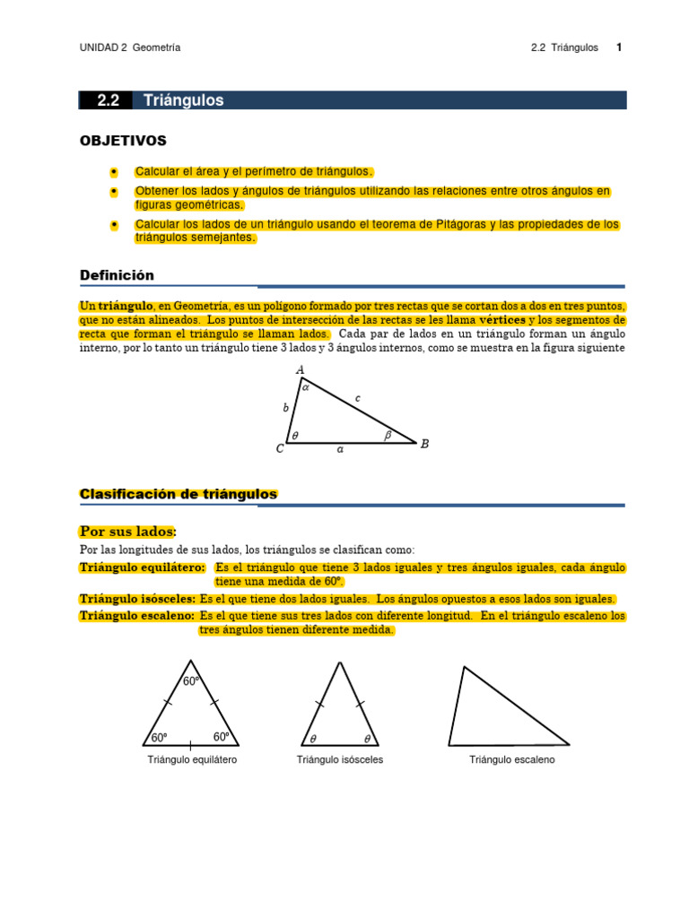 2 2-Triangulos | PDF | Triángulo | Geometría euclidiana