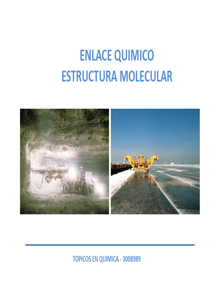 Modulo1 Enlace Quimico Unal Pdf Enlace Químico Polaridad Química