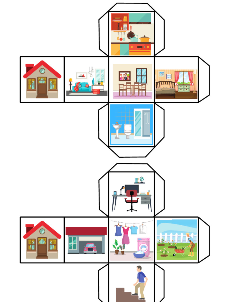 House Rooms Dice Game | PDF