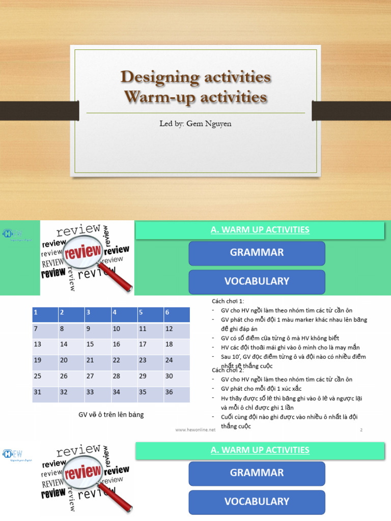 Grammar Warmup PDF | PDF