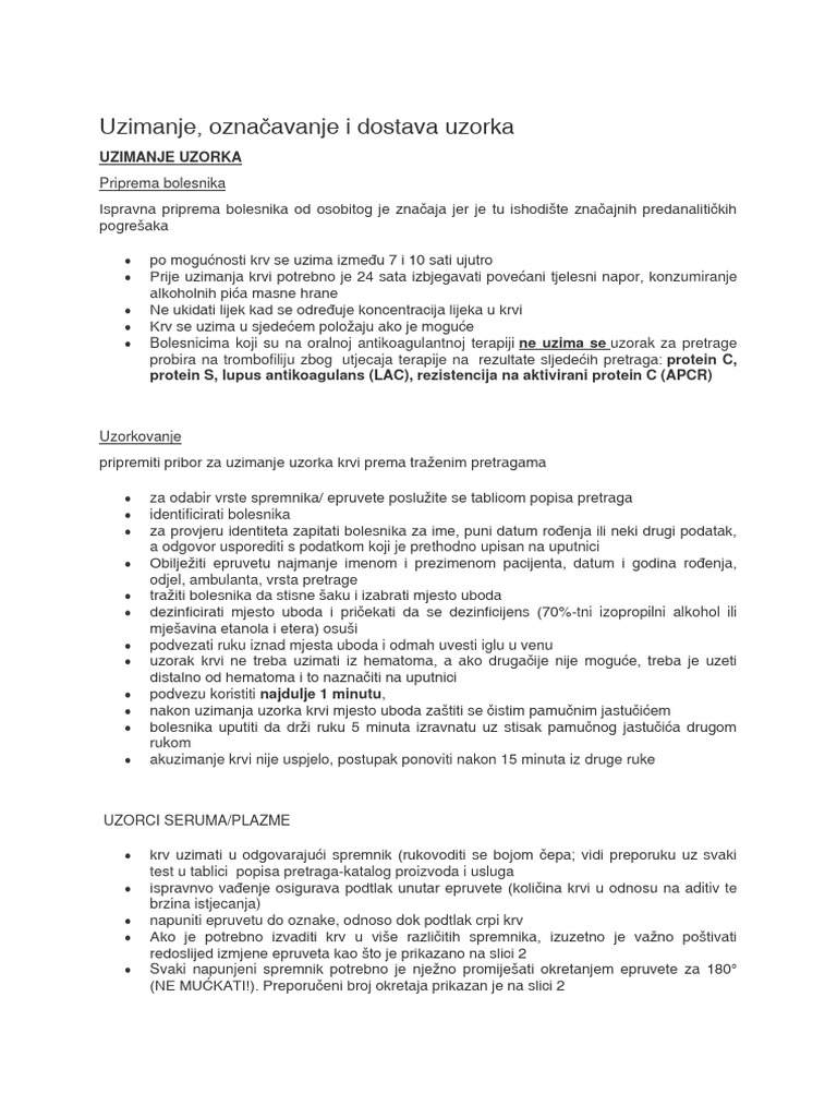 Oznacavanje I Dostava Uzoraka 5d77723f29c90 | PDF