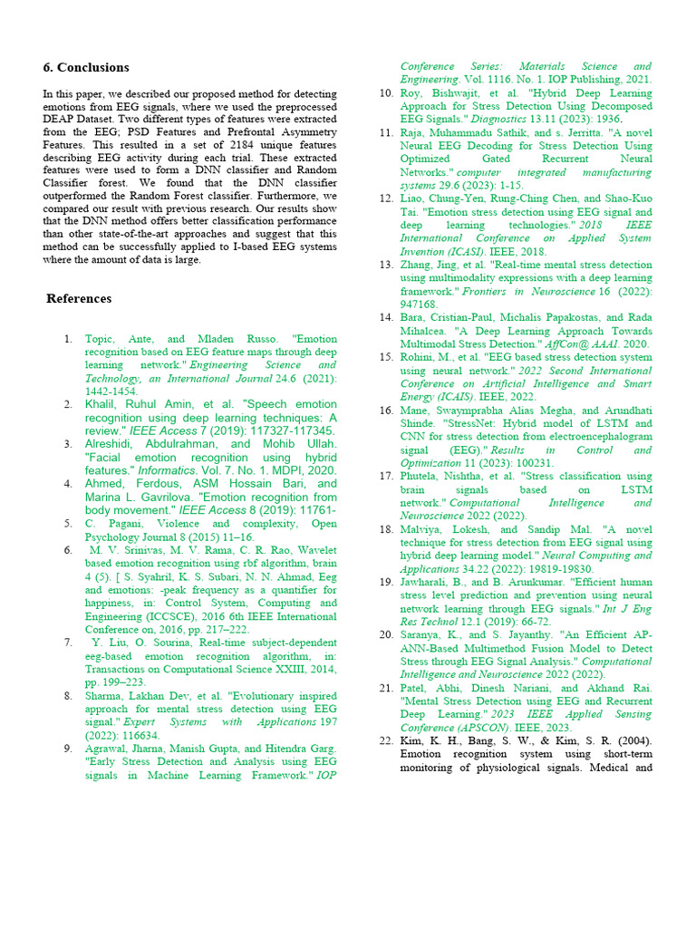 Refrences | PDF | Deep Learning | Electroencephalography