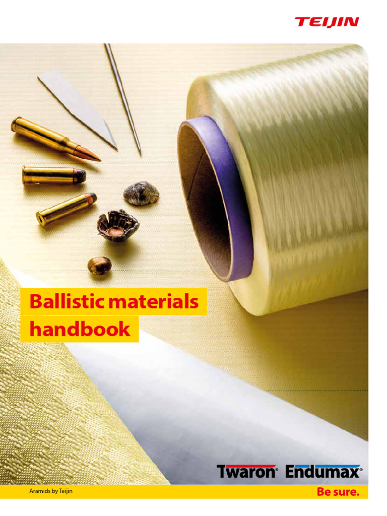 Teijin Aramid Ballistic Handbook | PDF | Textiles | Lamination