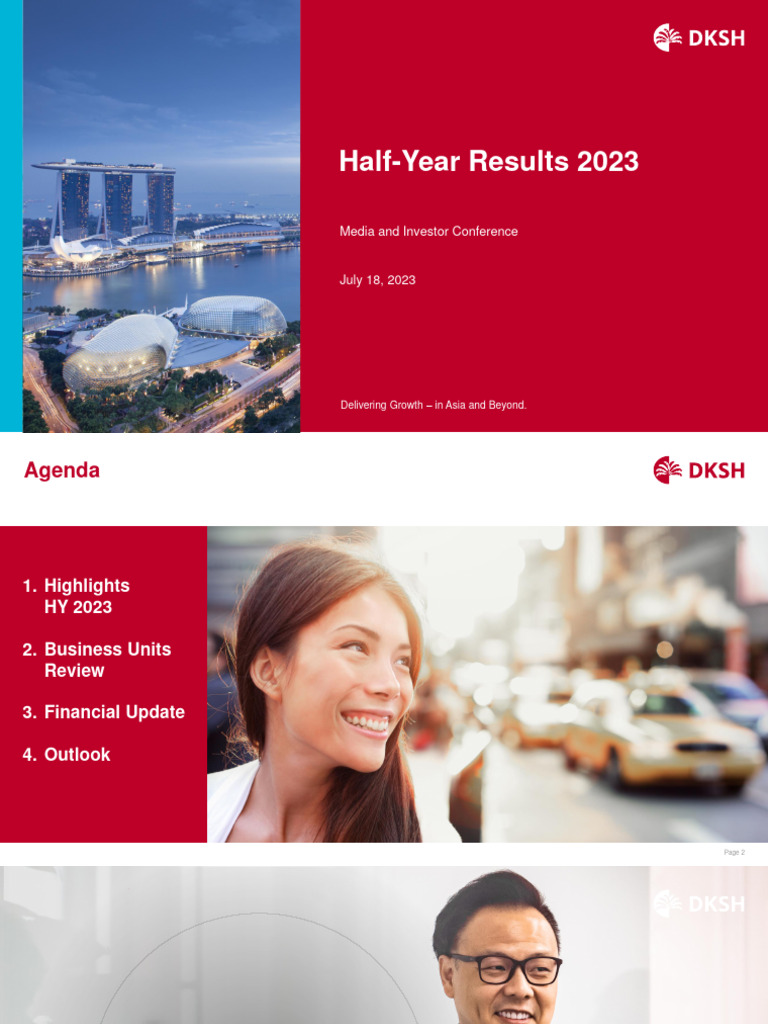 DKSH's 2023 Growth & Financial Update | PDF