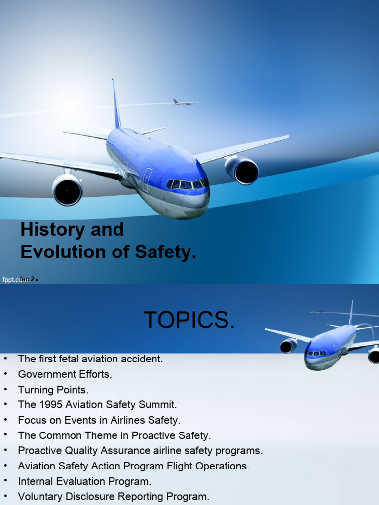 Lecture 2 History and Evolution of Safety. | PDF | United States ...