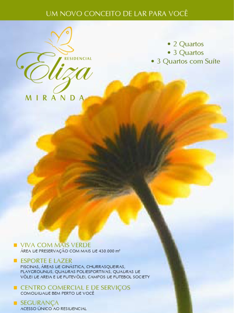 Residencial Eliza Miranda: um empreendimento imobiliário planejado para proporcionar qualidade ...