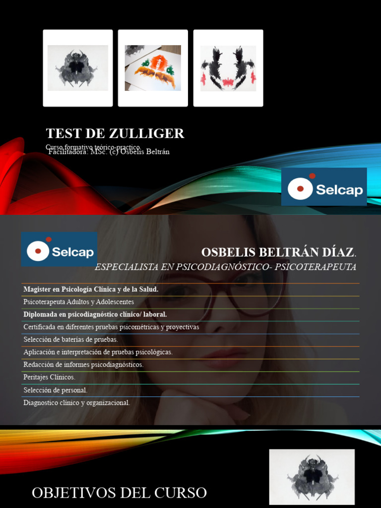 Selcap Presentación - Zulliger | PDF | Sicología | Conceptos psicologicos