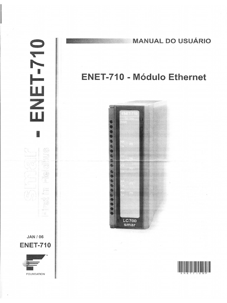 Enet 710 Módulo Ethernet Pdf