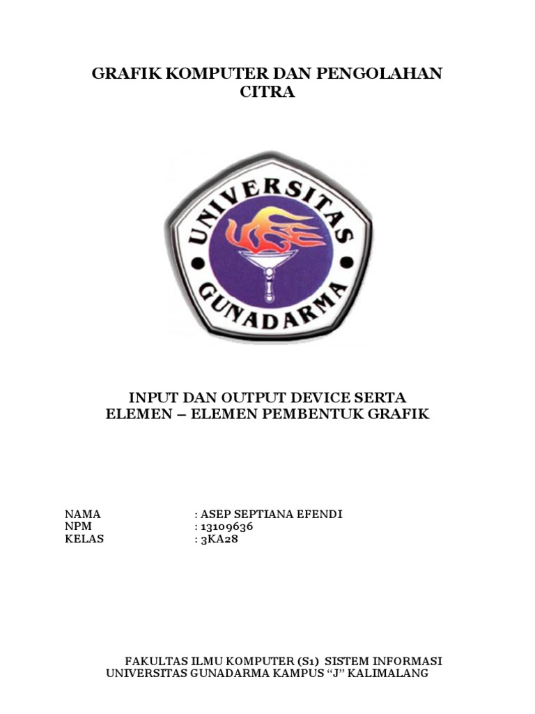 Grafik Komputer Dan Pengolahan Citra | PDF