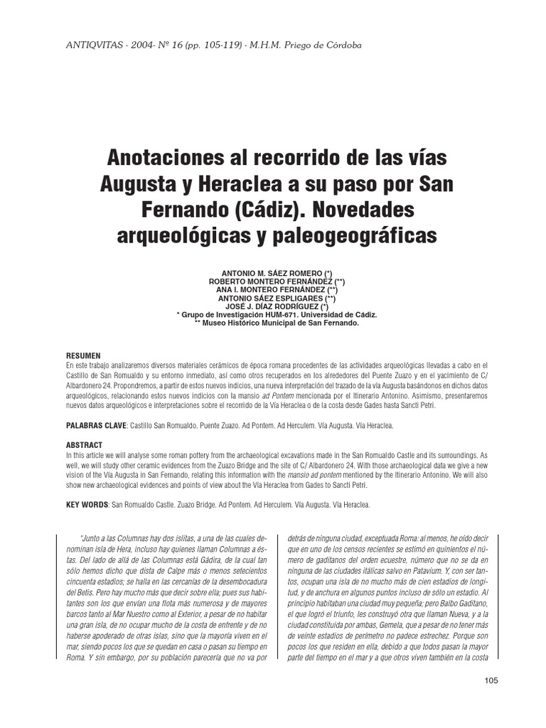 Via Augusta - Via Heraklea | PDF | imperio Romano