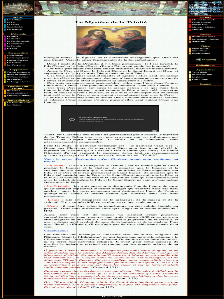Le Mystère de La Trinité | PDF