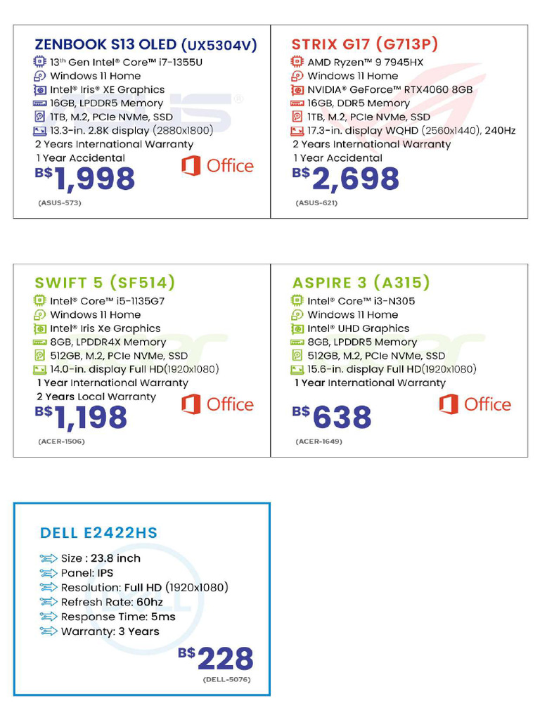 Laptop Price Label | PDF