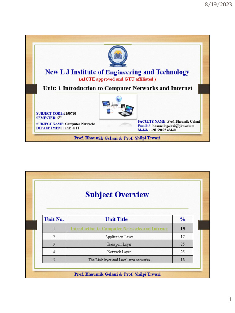 Intro to Computer Networks Guide | PDF | Network Topology | Computer Network