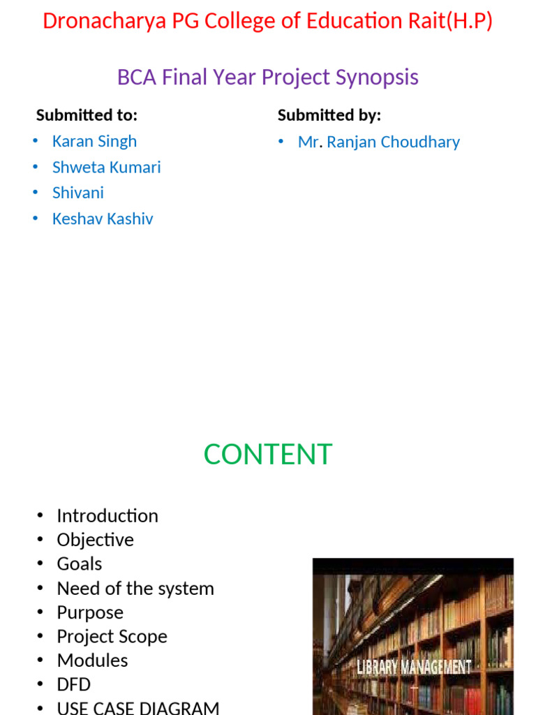 Library Management System | PDF | Use Case | Information Science