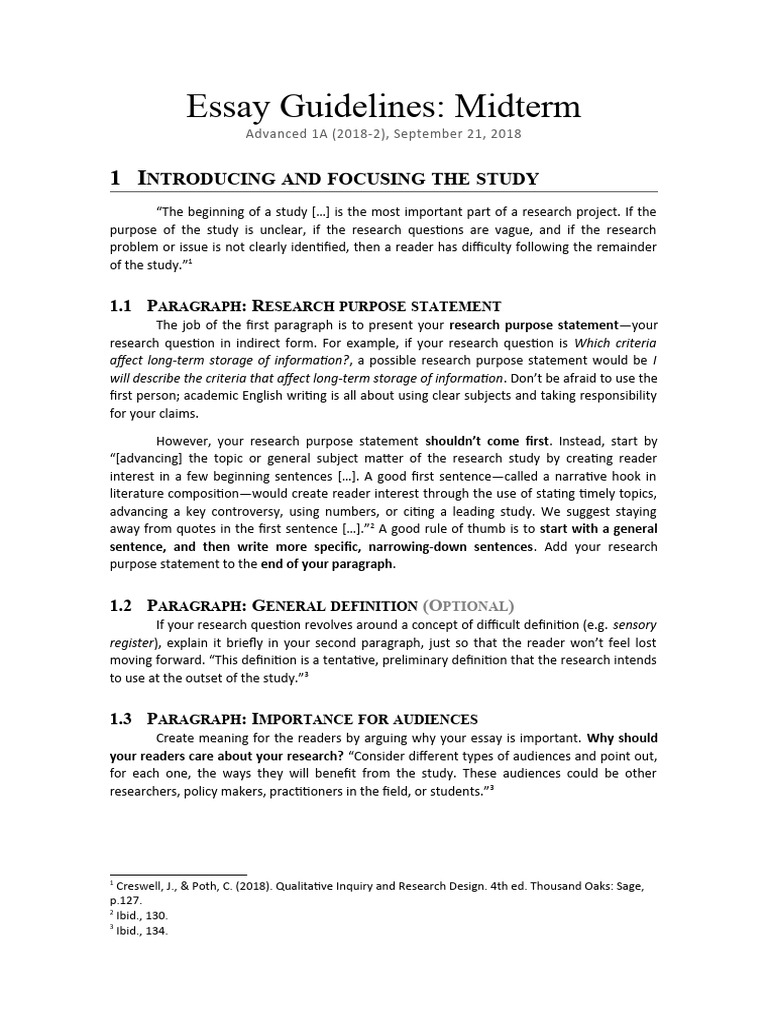Midterm - Essay Grading Rubric | PDF | Essays | Knowledge