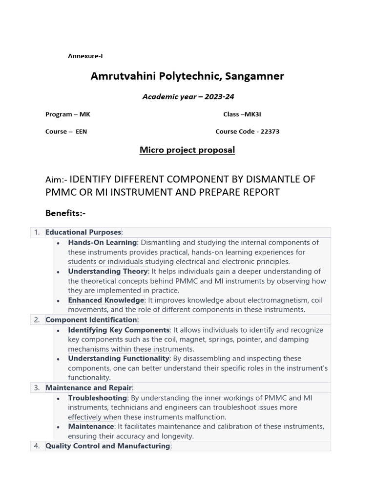 Annexure 1 Shaikh EEN | PDF | Theory | Electrical Engineering Annexure 1 Shaikh EEN | PDF | Theory | Electrical Engineering