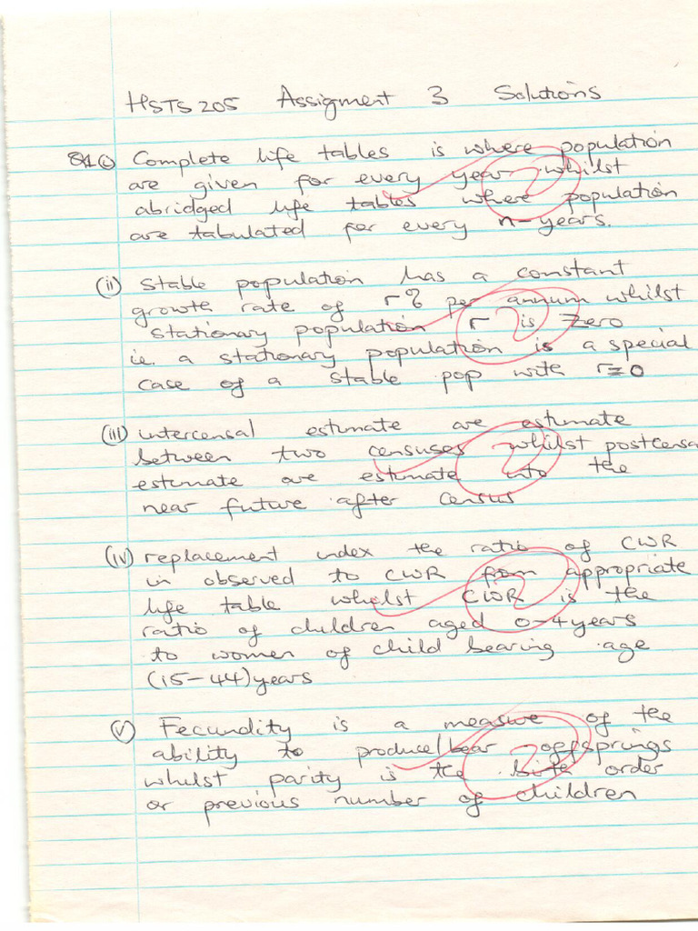 Assignment 3 Solutions | PDF Assignment 3 Solutions | PDF