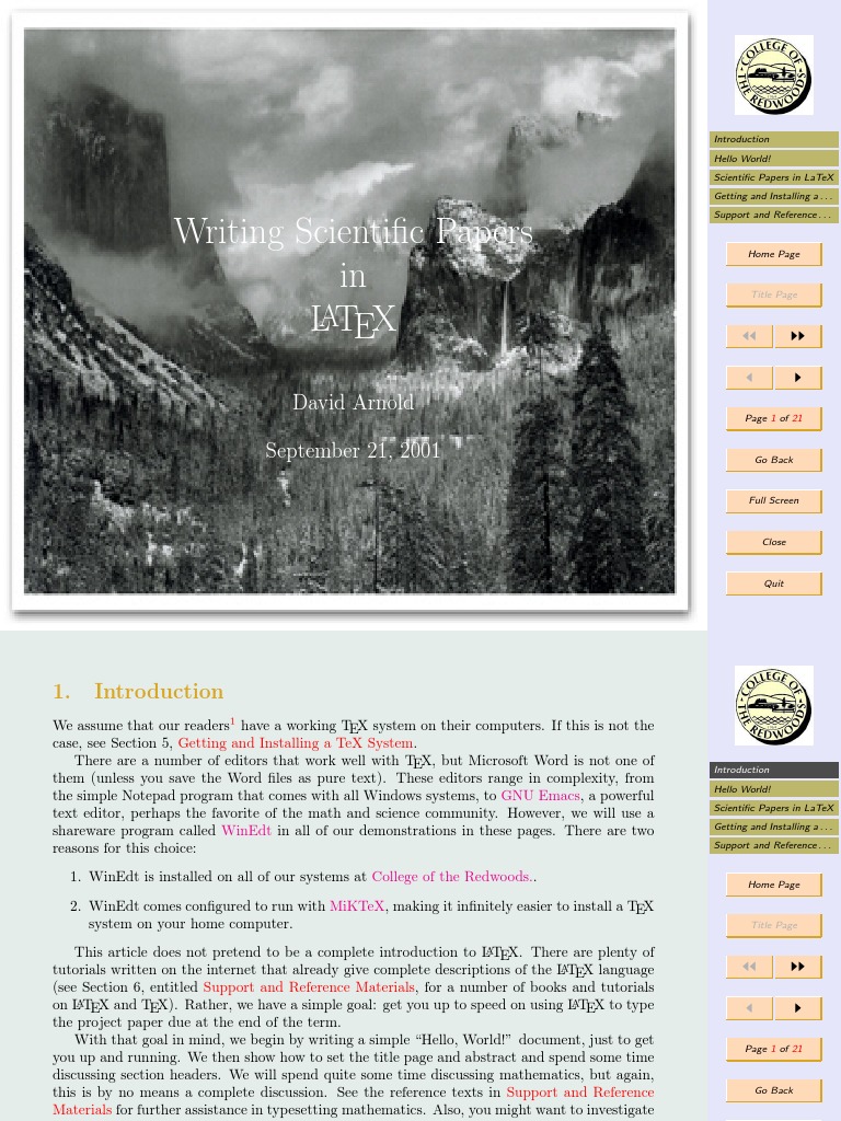 Project Latex | PDF