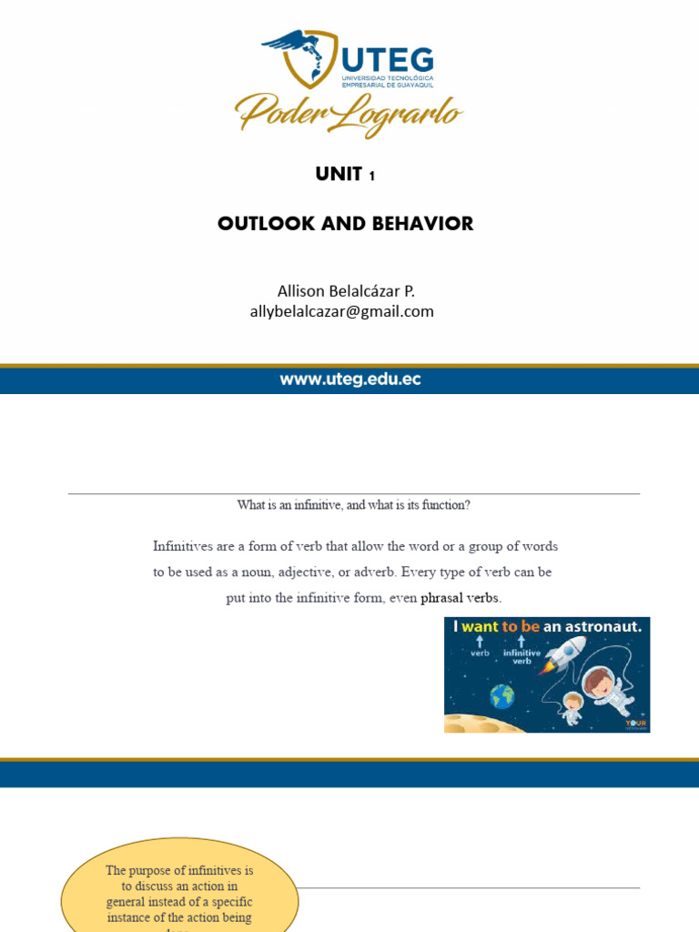 Upper Intermediate - Unit 1 - Gerunds and Infinitives | Download Free ...