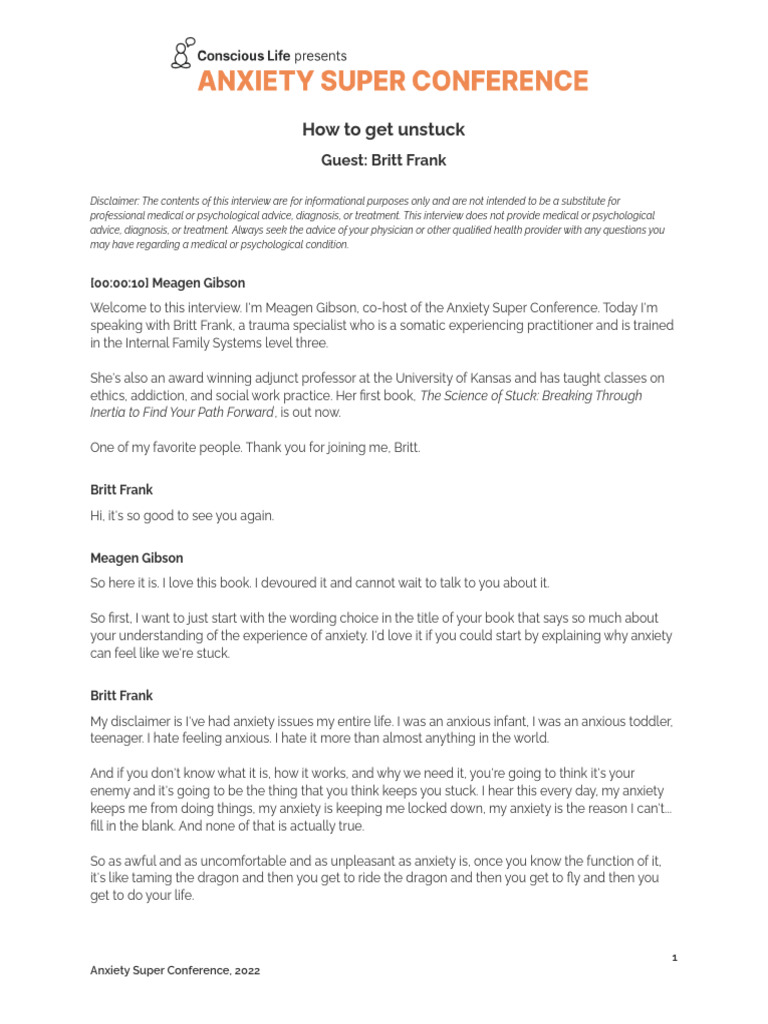 How To Get Unstuck | PDF