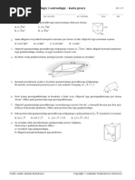 Klasa 8a Praca Klasowa - Kola I Okregi. Symetrie Material NR 14 | PDF