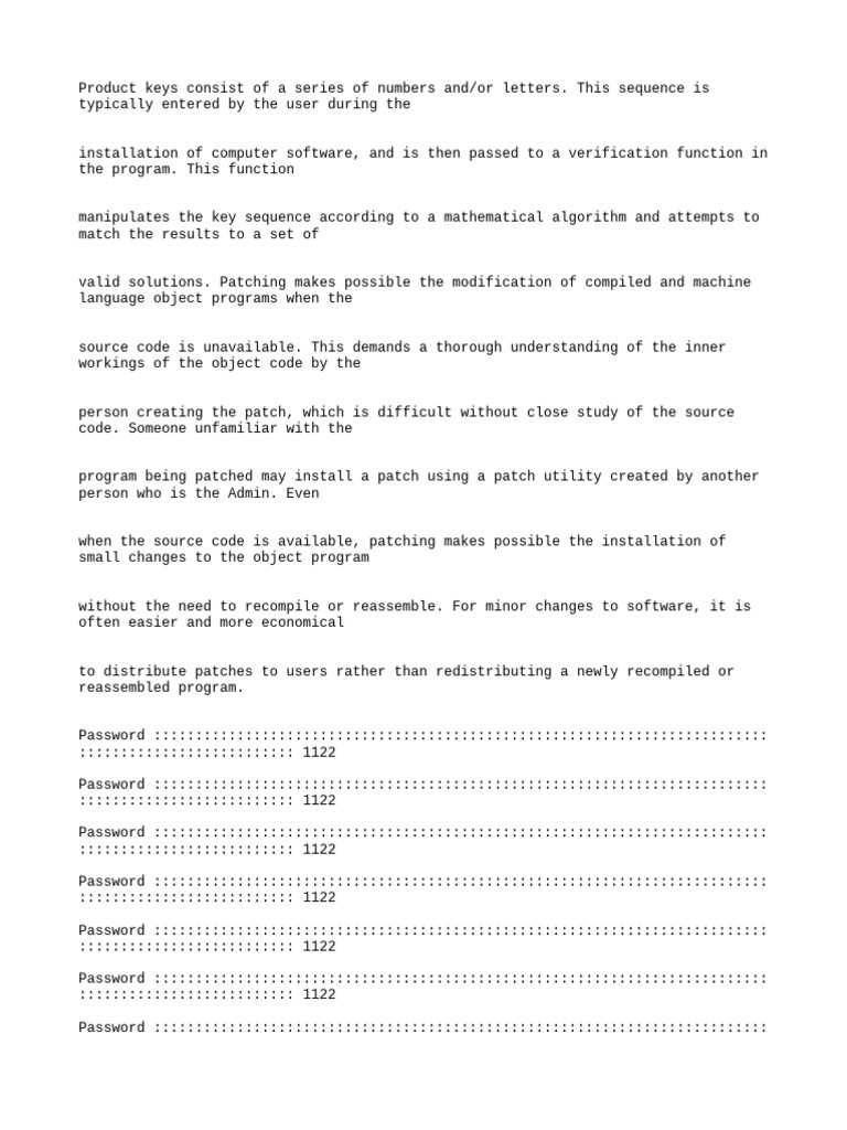 Free Serial Key | PDF