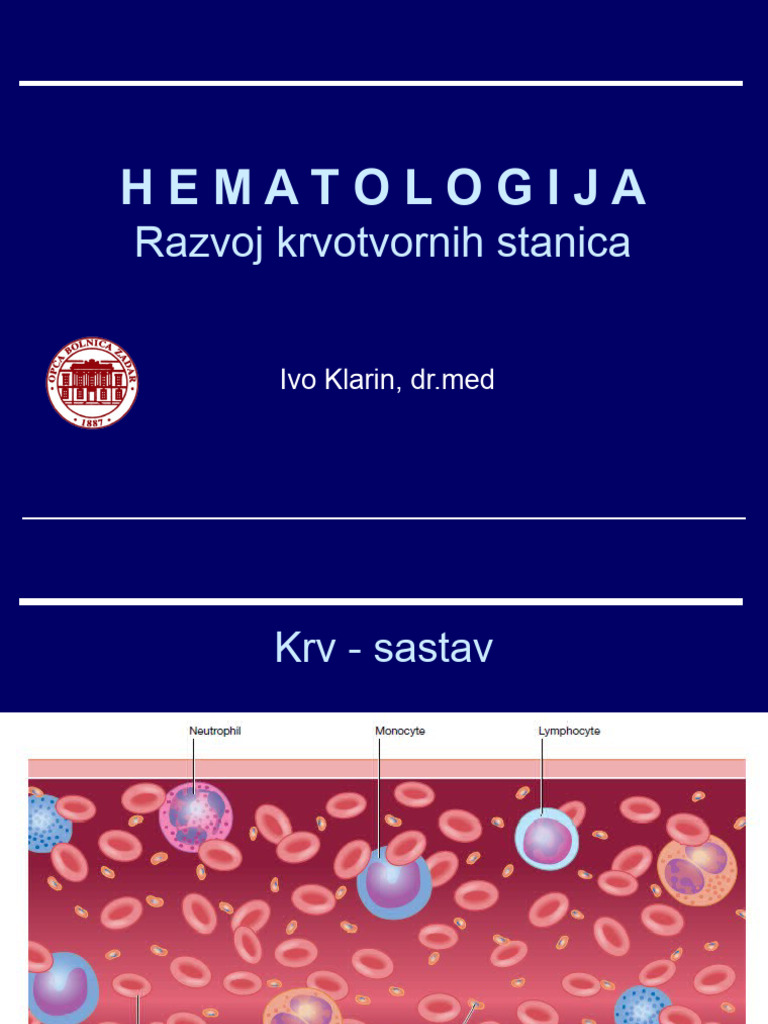 Patofiziologija Hematologija | PDF