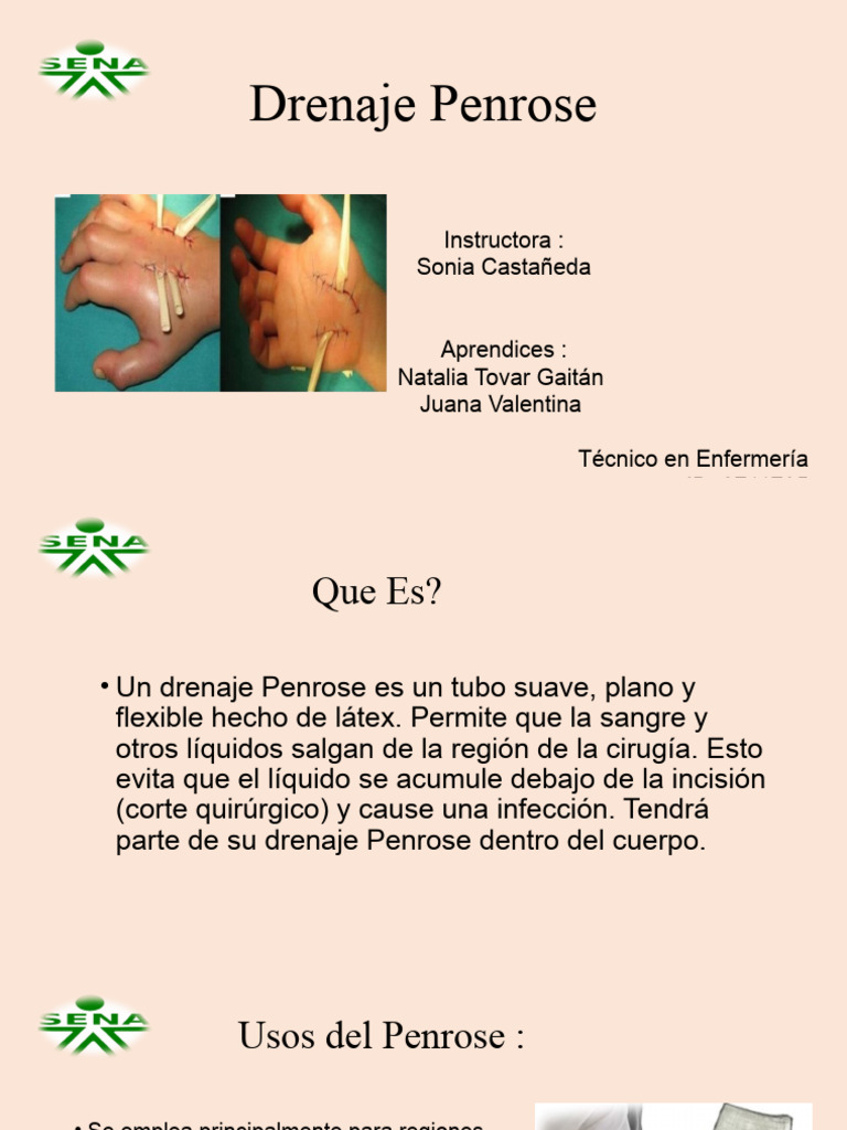 Drenaje Penrose Natalia | PDF