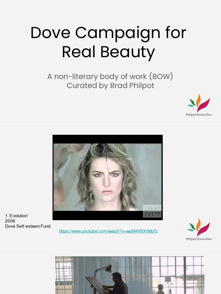 Dove Campaign For Real Beauty Body of Work | PDF