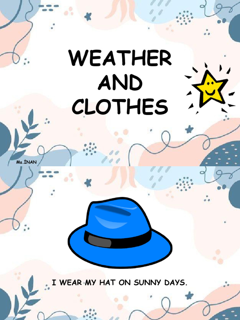 Weather and Clothes | PDF