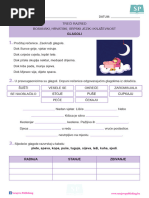 Predvjezbe Za Pisana Slova | PDF