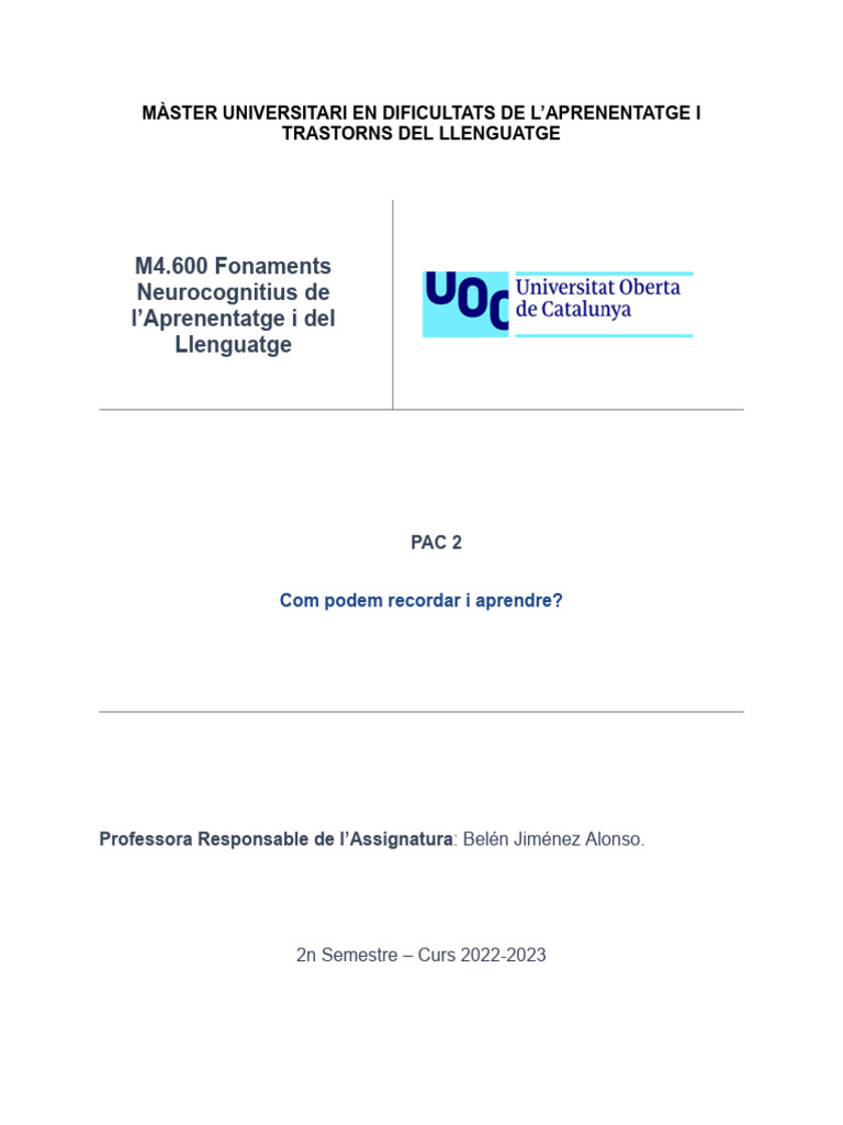 M4.600 Pac2 2022-2 Enunciats | PDF