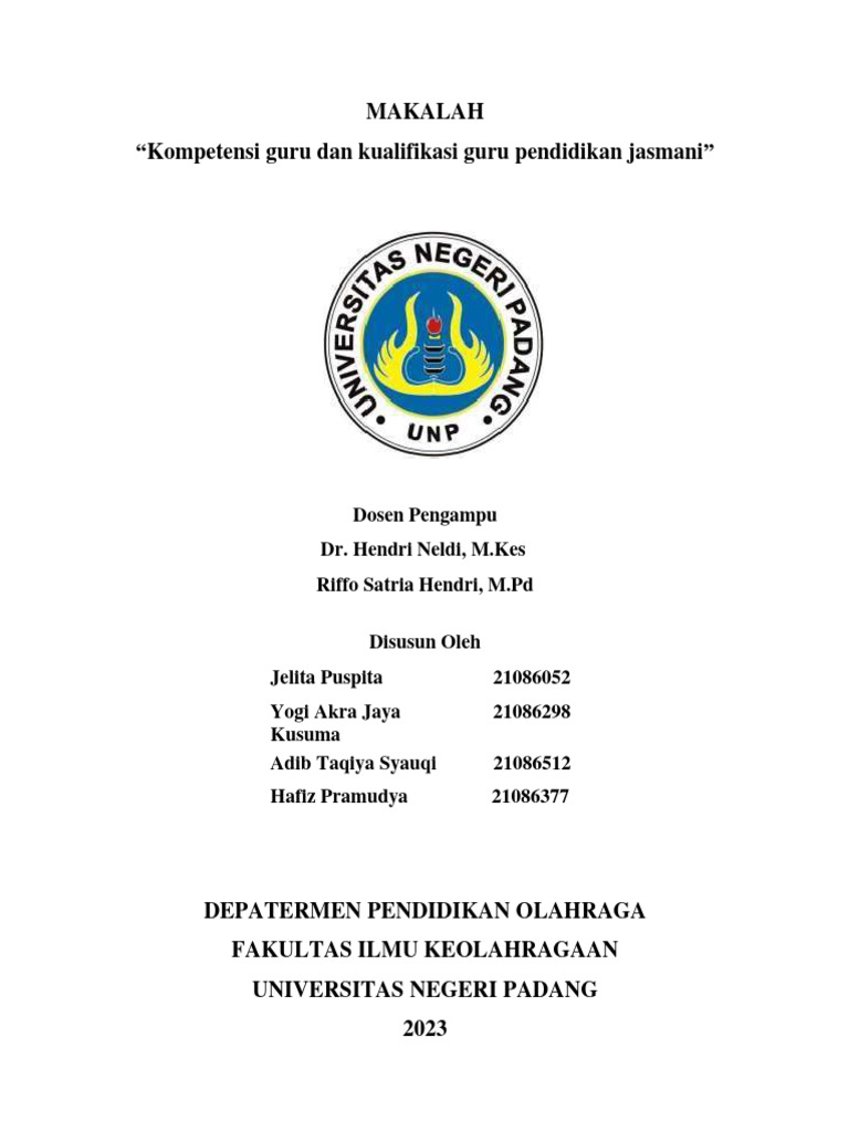 Makalah Kompetensi | PDF | Karier & Perkembangan