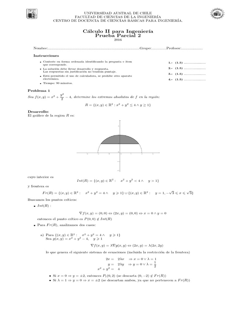 Calculo en Varias Variables 2 | PDF | Matemáticas | Análisis matemático