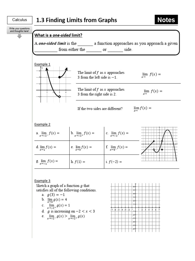 Calc 1.3 | PDF | Function (Mathematics) | Mathematics