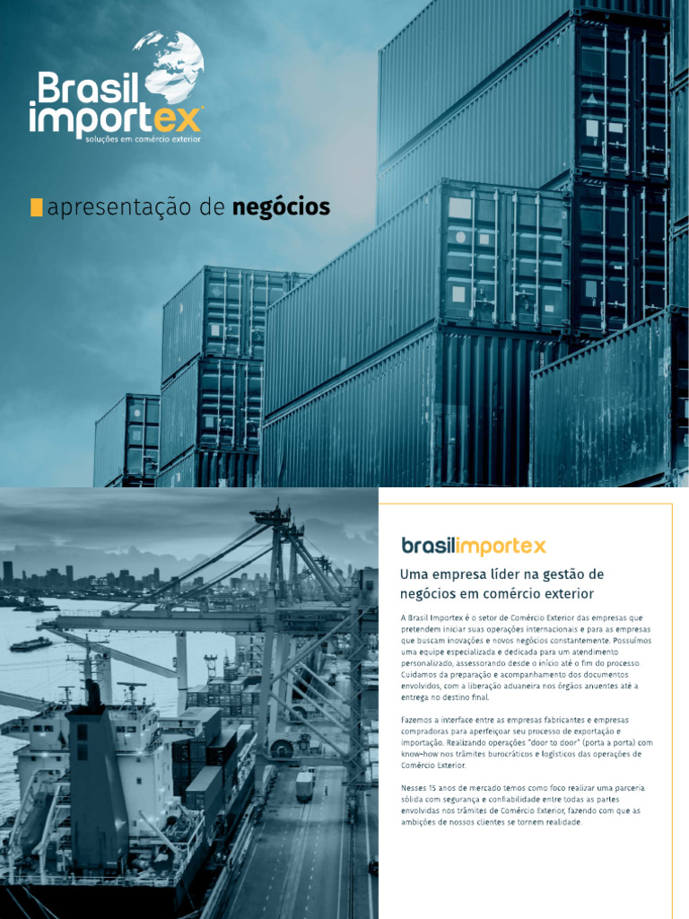 Apresentação Brasil Importex | PDF