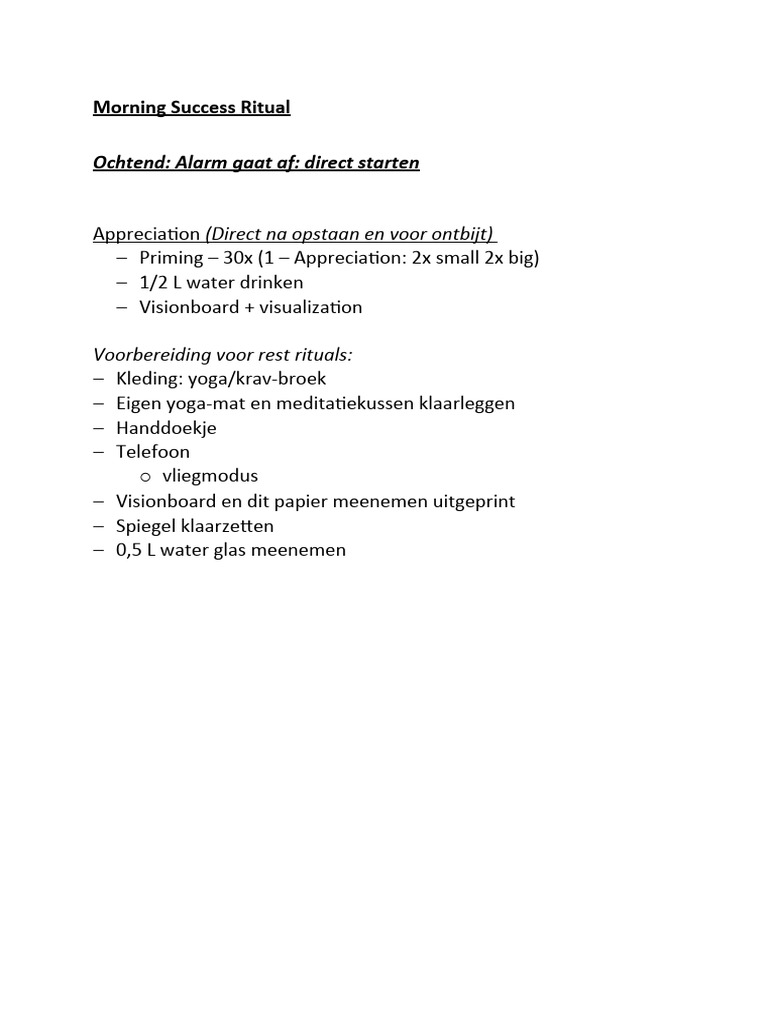 Daily Routines | PDF