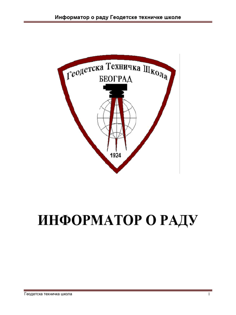 Geodetska Informator 2020 | PDF