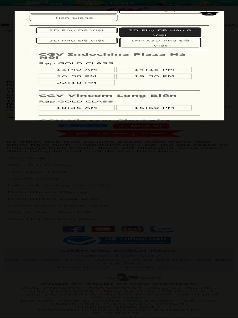 Transformers Rise of The Beasts - Transformers Quái Thú Trỗi Dậy 2023 Thông Tin - Lịch Chiếu CGV ...