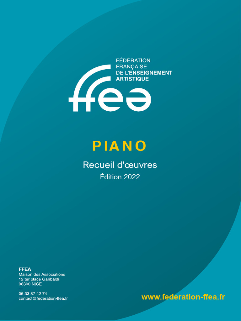 Ffea 2022 Piano | PDF