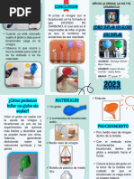 Trifolio de Experimento El Pez Globo | PDF