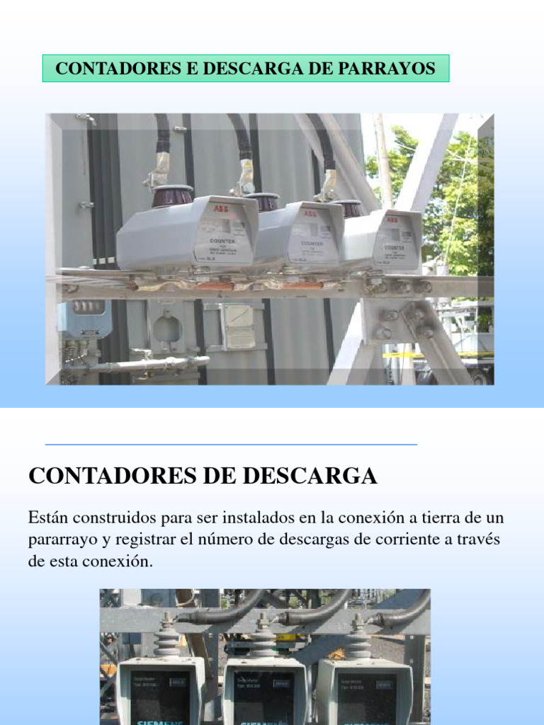 Contadores de Descargas para Pararrayos | PDF