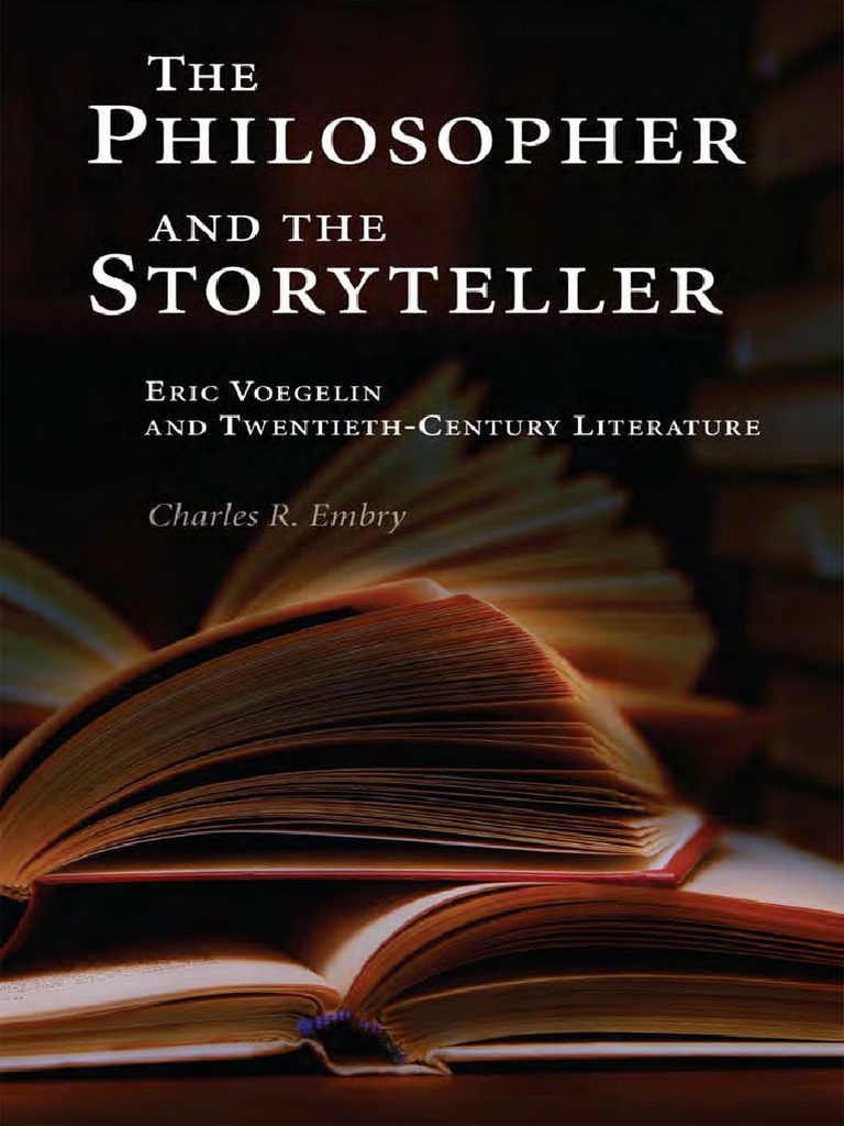 (Charles R. Embry) The Philosopher and The Storyte | PDF