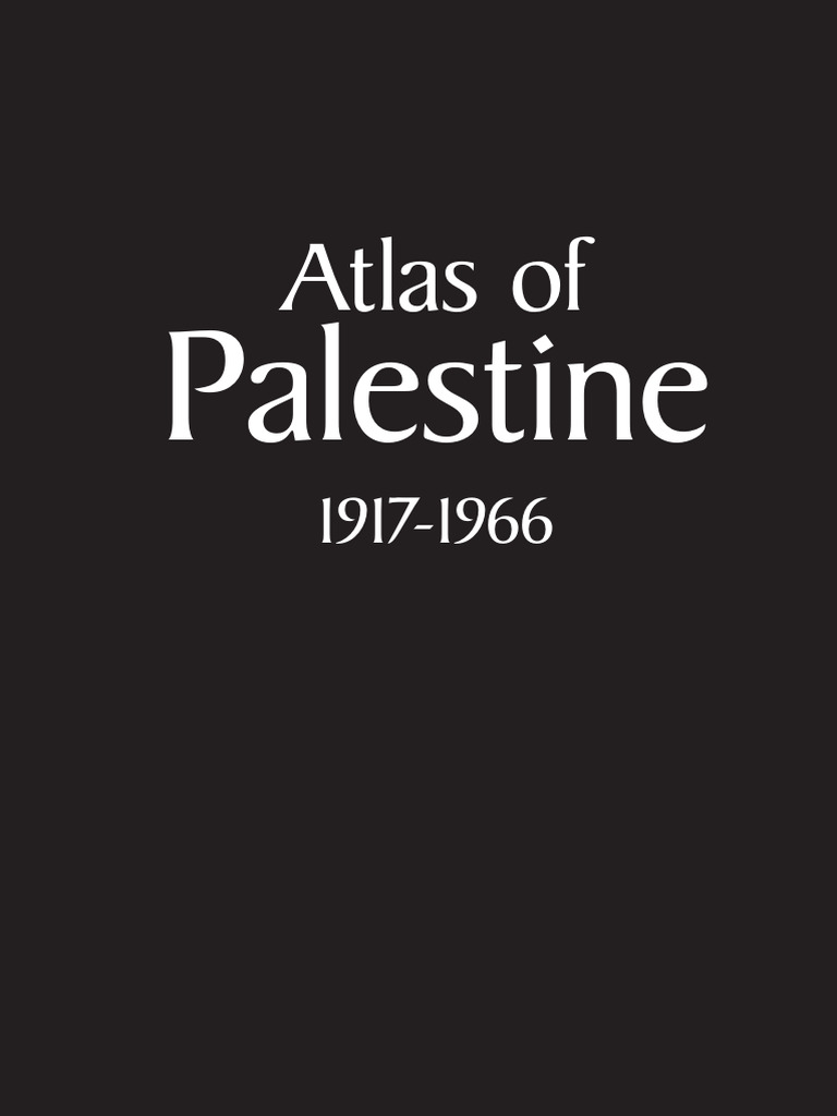 Atlas of Palestine 1917-1966 | PDF